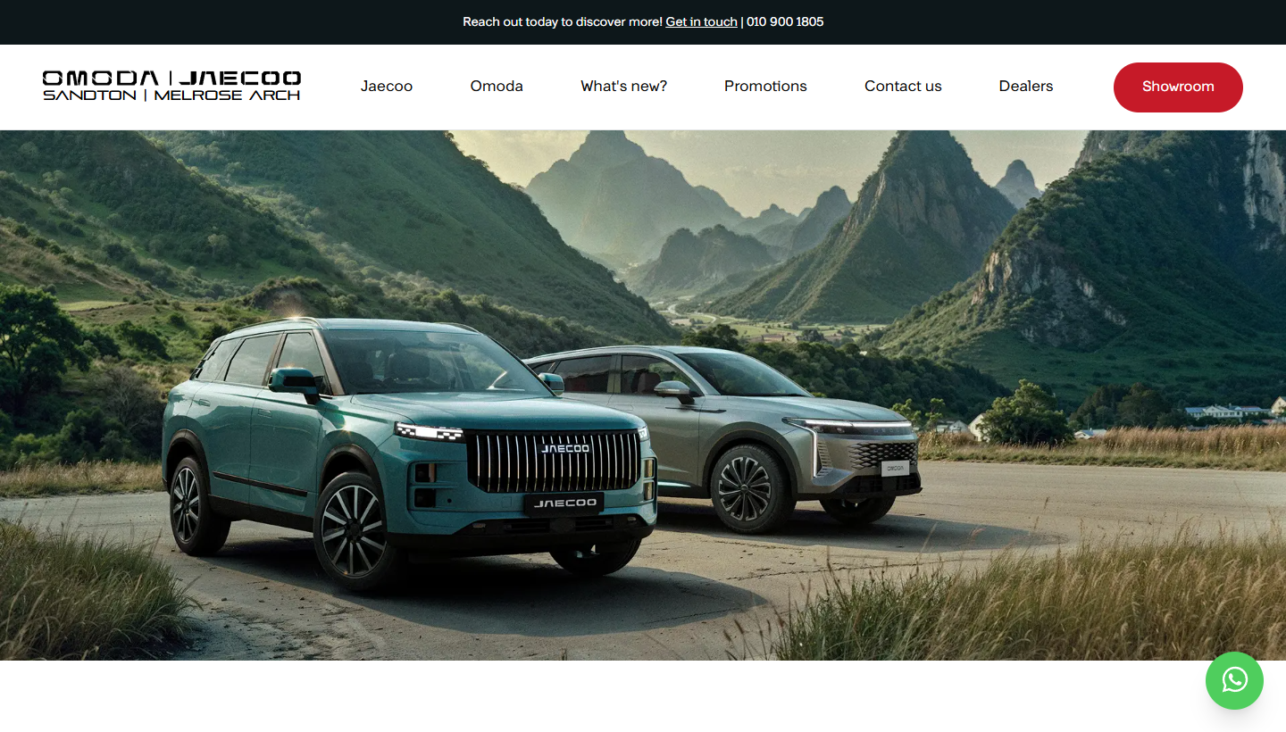 Current Promotions & Special Offers | OMODA & JAECOO Sandton ...